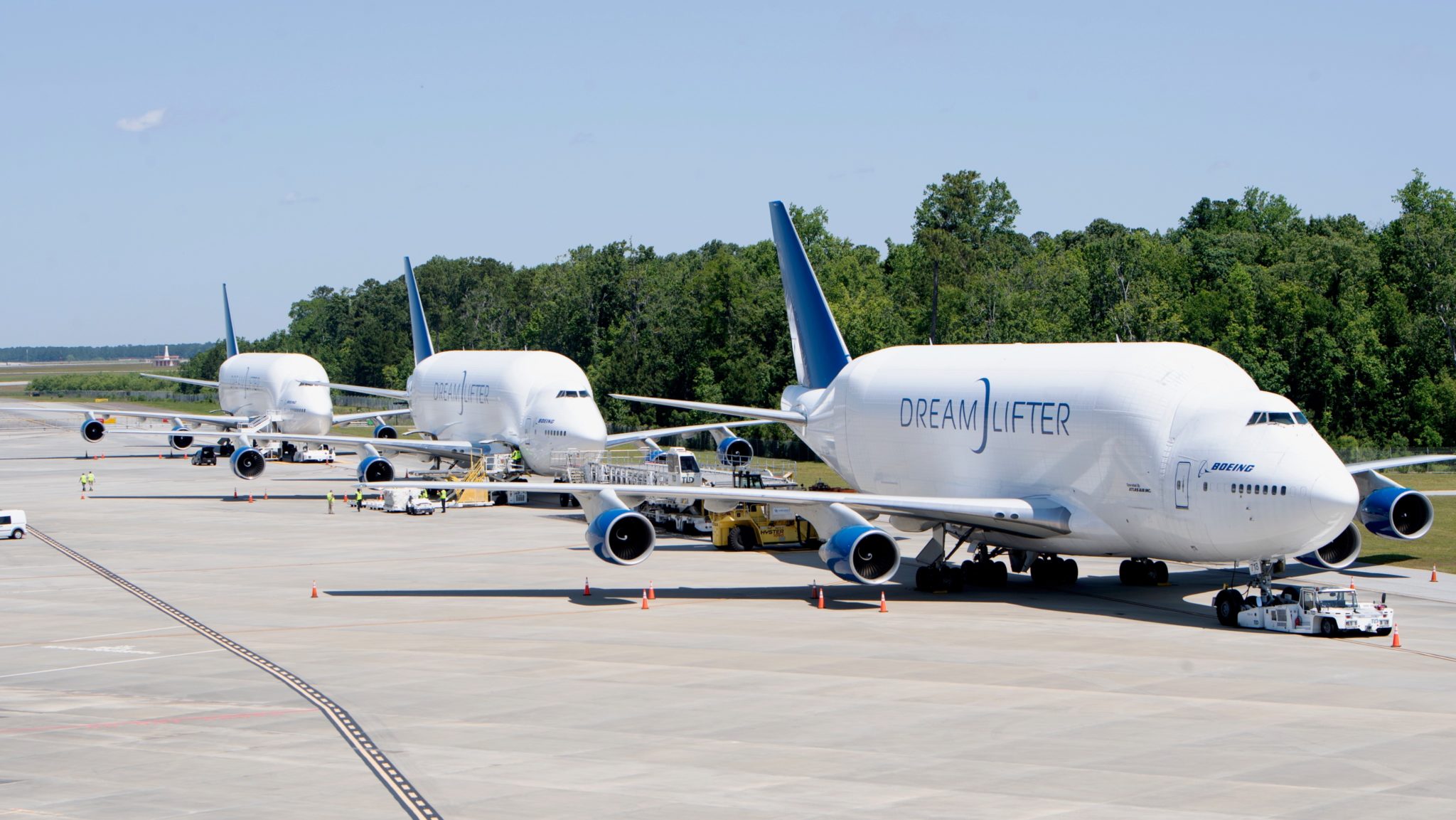 Three Boeing Dreamlifters Transport PPE to South Carolina for COVID-19 ...