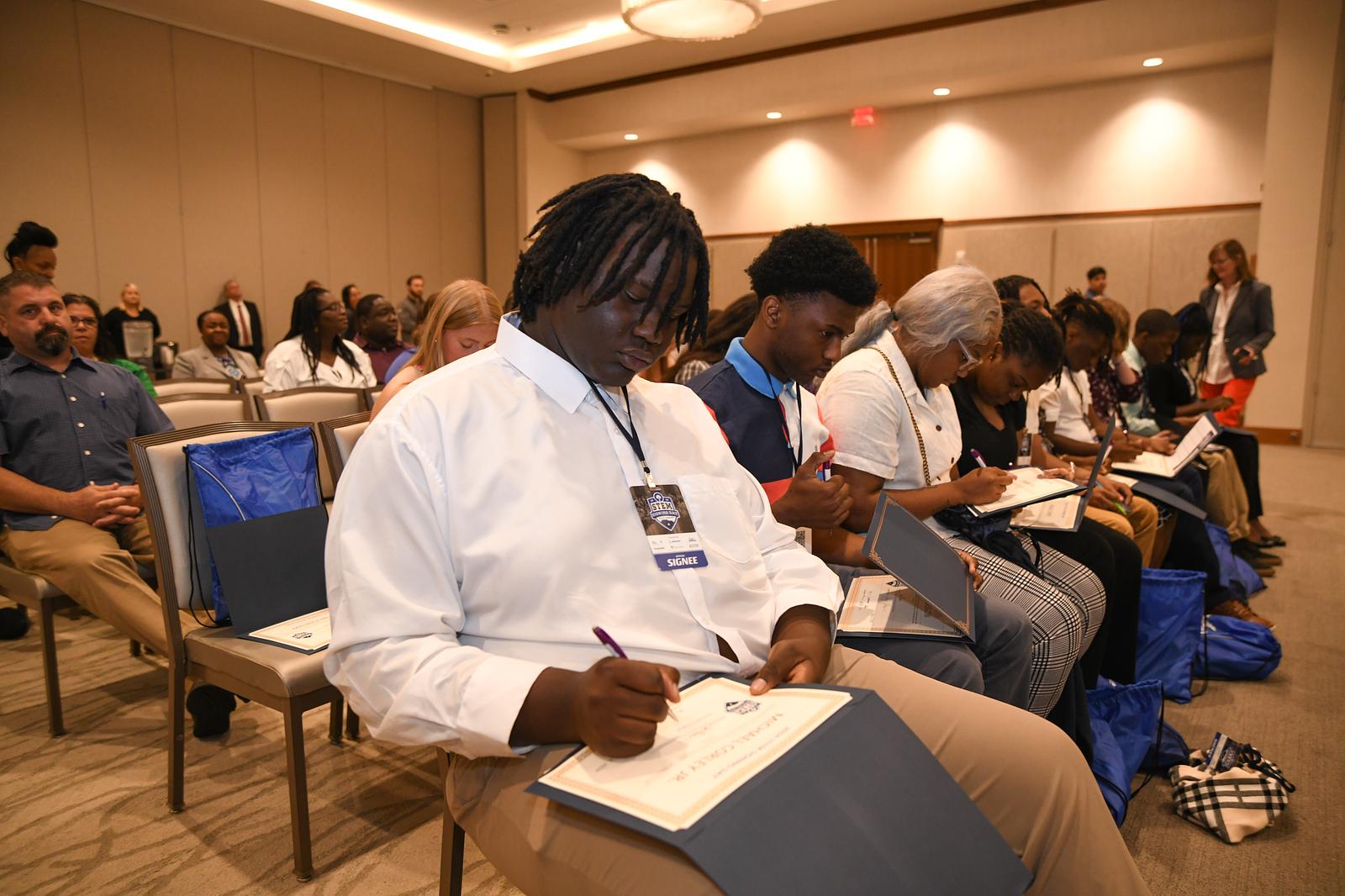 64 South Carolina students honored during STEM Signing Day - Boeing South Carolina